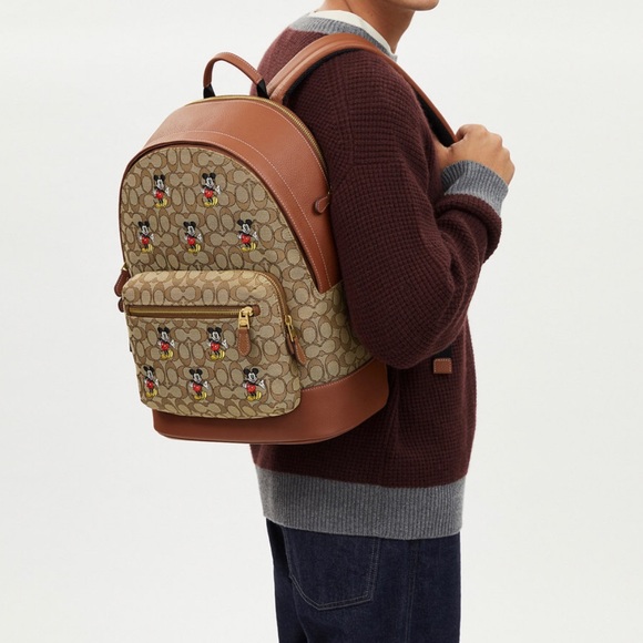 Coach | Bags | Nwt Coach Outlet Disney X Coach West Backpack In Sig ...